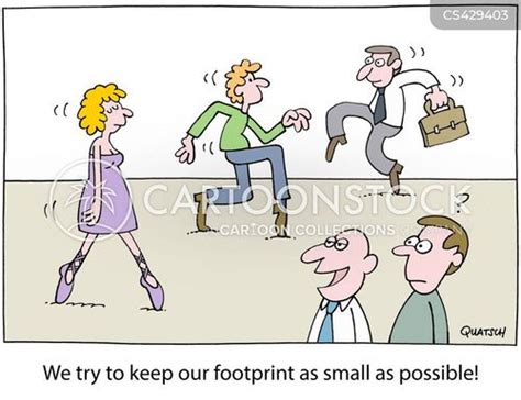 Tip Toe Cartoons And Comics Funny Pictures From CartoonStock