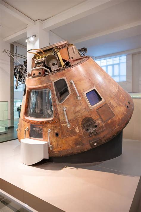 Apollo 10 Command Module On Display At Science Museum London Editorial Photography Image Of