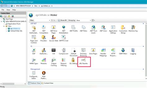 Redirect To With Iis 10 Serverok