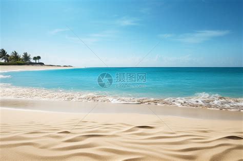 沙滩中的美丽风景高清图片下载 正版图片600505999 摄图网