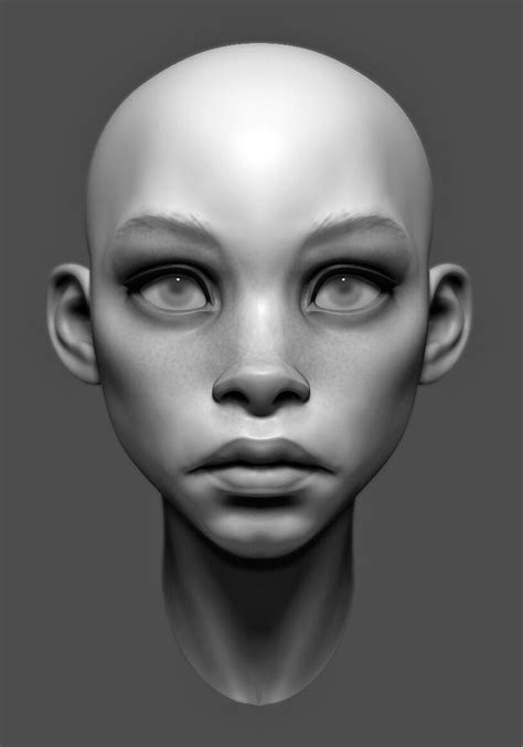 55 Daniel Rigler Digital Sculpting Digital Sculpture Sculpture Head