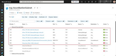 azure bastion solving vm connection problems caused by nsg on