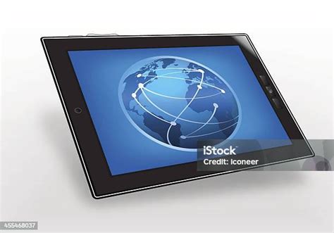 태블릿 Pc 전 검은색에 대한 스톡 벡터 아트 및 기타 이미지 검은색 구 그래픽 타블렛 Istock