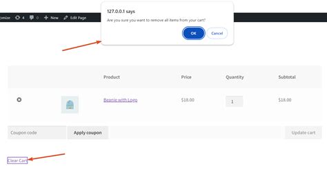 How To Clear A Woocommerce Cart Tyche Softwares