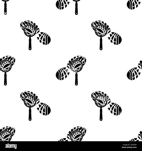 Footprint Impression Evidence Icon Seamless Pattern Footprint