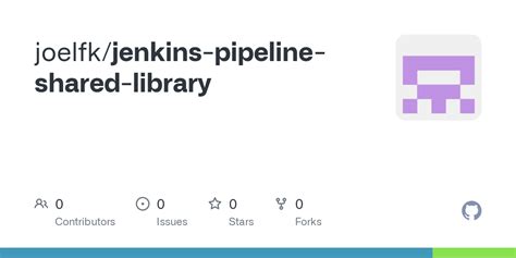 github joelfk jenkins pipeline shared library