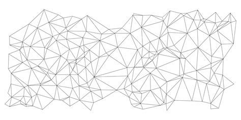 Premium Vector Abstract Dot And Triangle Connection Backgroundvector Illustration