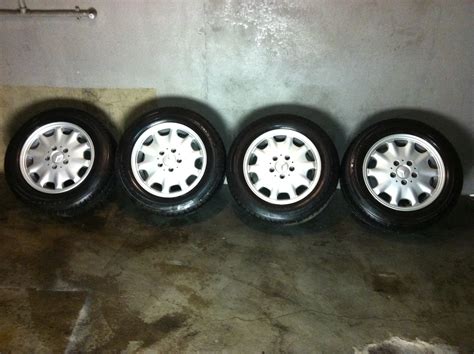 Original Mercedes W202 15 Alufelgen Felgen Mit Allwetterreifen C
