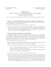 Hw Pdf Prof Athina Markopoulou Spring Intro To Computer Networks EECS CompSci