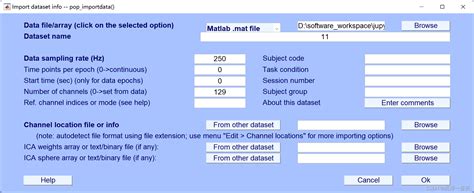 Matlab Eeglab查看脑电信号matlab读取脑电文件 Csdn博客