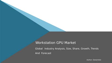 Workstation Gpu Market Research Report 2033