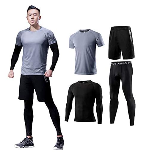 맨즈 Compression 웨어 상하 세트 트레이닝 웨어 4점 세트 5점 세트 3점 세트 환기 방취 스포츠 웨어 런닝 웨어 파 재팬스토어 일본약 의약품 전문 직구 쇼핑몰