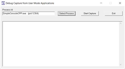 Github Anthonykempkadebugcapture Example Of How To Capture Windows