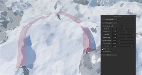 TerrainPaths V1 0 Create Smooth Conforming Paths For Voxel Terrain