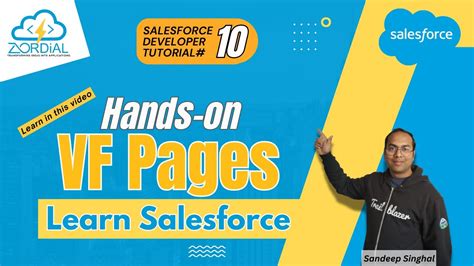 Hands On Vf Pages Salesforce Developer Tutorial 10 Youtube