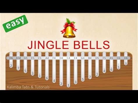 Jingle Bells Kalimba Tabs And Tutorials Chords Chordify