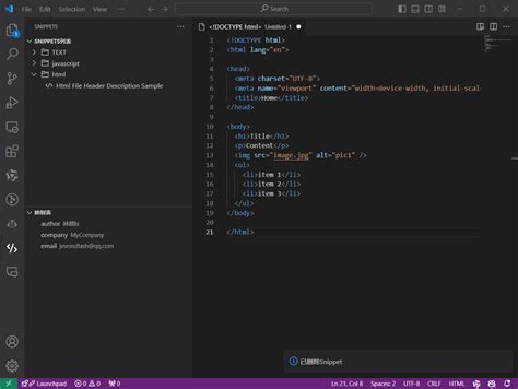 Vs Code扩展 写一个代码片段管理插件（一）：介绍与界面搭建vscode 代码片段插件 Csdn博客