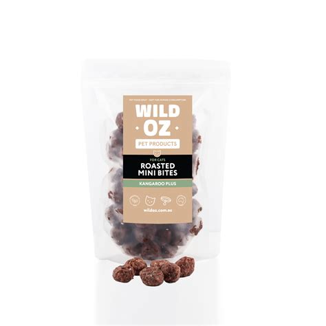 Roasted Mini Bites For Cats Kangaroo Plus Wild Oz