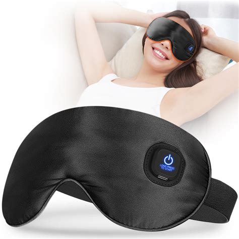 Ezona Silk Cordless Heated Eye Mask Warm Eye Compress