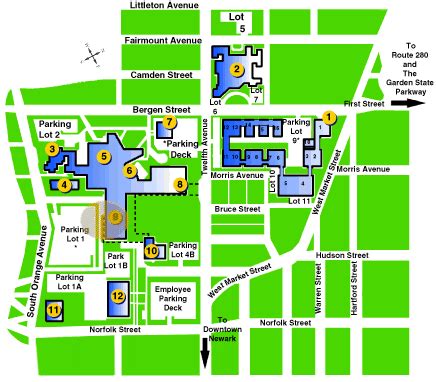 Newark Campus Map Newark