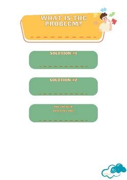 Problem Solving Chart By MAStimuli TPT