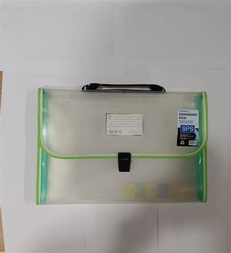 Plastic SPS Expanding File Folder Transparent At Rs 70 Piece In Chennai