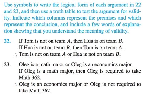 Solved Use Symbols To Write The Logical Form Of Each Chegg Com