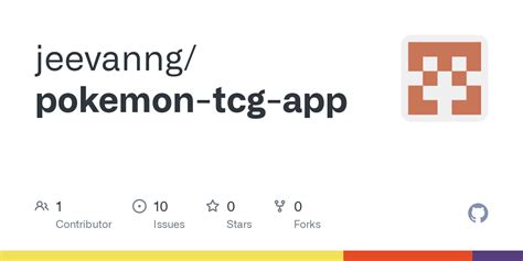 Github Jeevanng Pokemon Tcg App