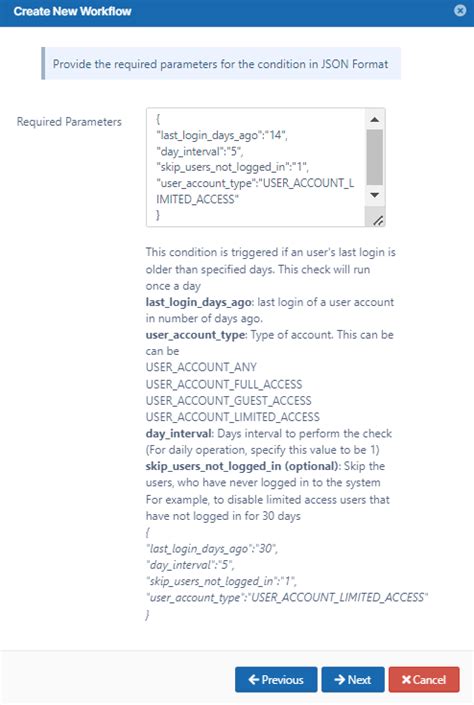 Detect And Notify Inactive Users Workflow Filecloud Docs Server