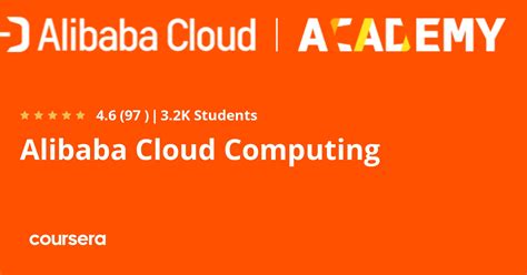 Free Trial Online Course Alibaba Cloud Computing Coursesity