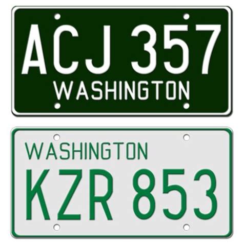 Washington State License Plates Specialty License Plates On The Rise