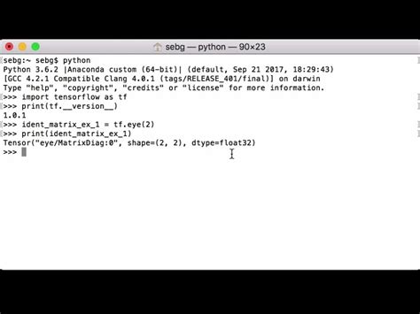Tensorflow Identity Matrix A Quick Overview Reasontown
