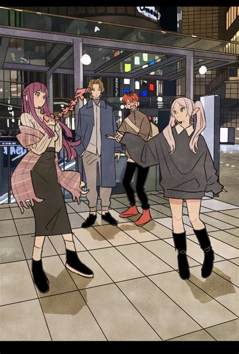 Frieren Fern Stark And Sein Sousou No Frieren Drawn By Takeuchi