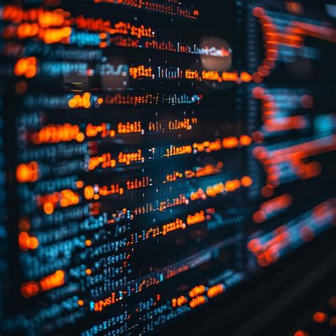 A Detailed View Of Programming Code Displayed On A Computer Monitor