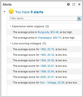 Using The Alerts Component