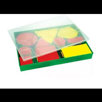 Large Attribute Blocks Set 60pc 5 Shapes