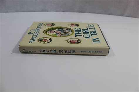 1971 The Girl In Blue By Pg Wodehouse Hardcover Book With Dust Jacket