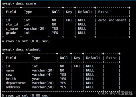 多表查询例题多表查询题目 Csdn博客