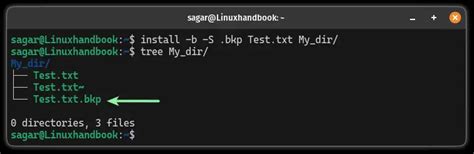 Using Install Command In Linux