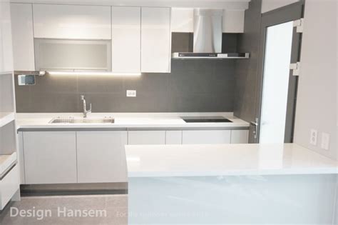 한샘키친바흐 바흐화이트 리센츠 40평대 주방인테리어 네이버 블로그