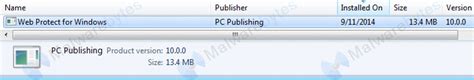 Removal Instructions For Web Protect For Windows Malware Removal Self