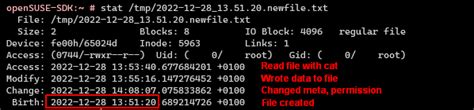 Fileinfocreatetime Seem To Be Wrong Net 6 On Linux · Issue 80023