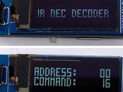 this tinydecoder is an ir remote receiver and nec decoder powered by an attiny13a