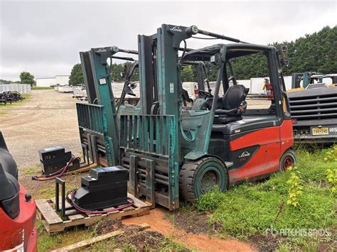 2022 Linde E50p600hl 9975 Lb Electric Forklift Inoperable Ritchie