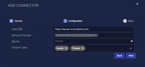 Proofpoint Tap Connector