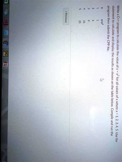 Solved Previous Yx2 Program Then Submit The Cpp File Statement To