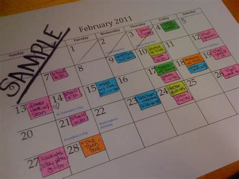 The Neat Get Neater Day 82 Color Code Your Calendar