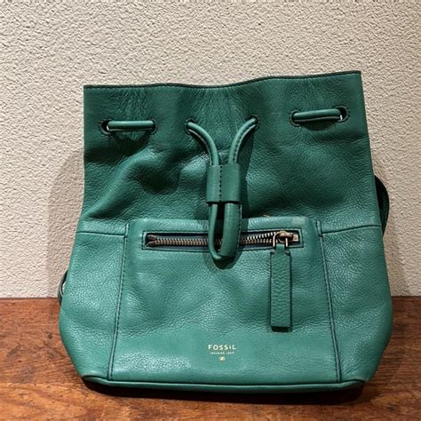 Fossil Mini Backpack 💚 So Cute A Great Staple And Depop