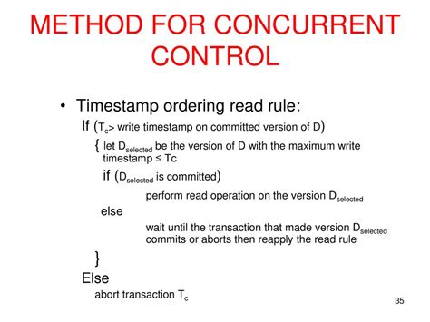 Transaction And Concurrency Control Ppt Download