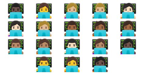 🧑‍💻 Coder Emojis 👨‍💻 👩‍💻 🧑🏻‍💻 🧑🏼‍💻 🧑🏽‍💻 🧑🏾‍💻